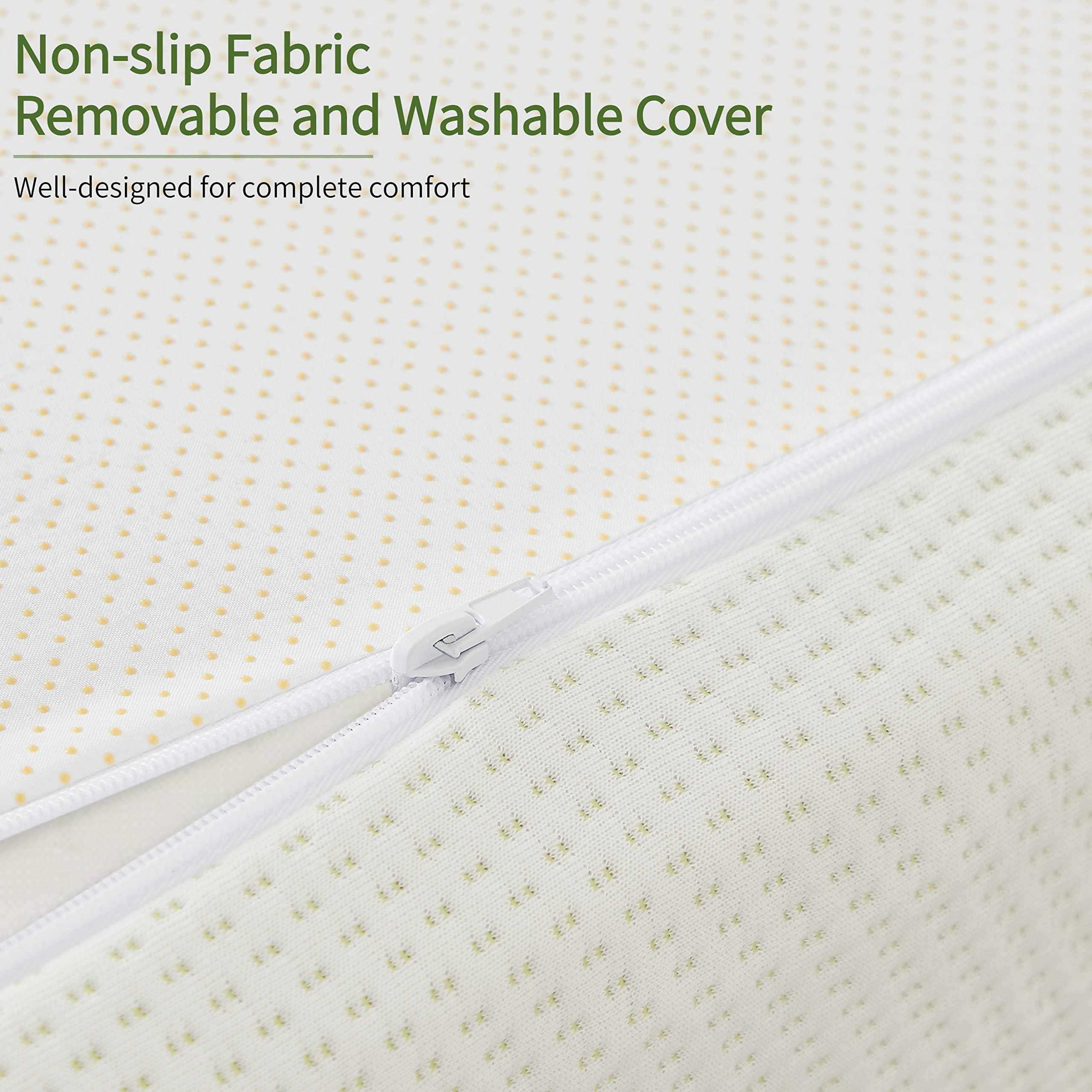 OUUI Full Size Mattress, 5 Inch Green Tea Gel Memory Foam Mattress for Cool Sleep Pressure Relief Breathable Cover Medium Firm Full Mattress in a Box, White, CertiPUR-US Certified