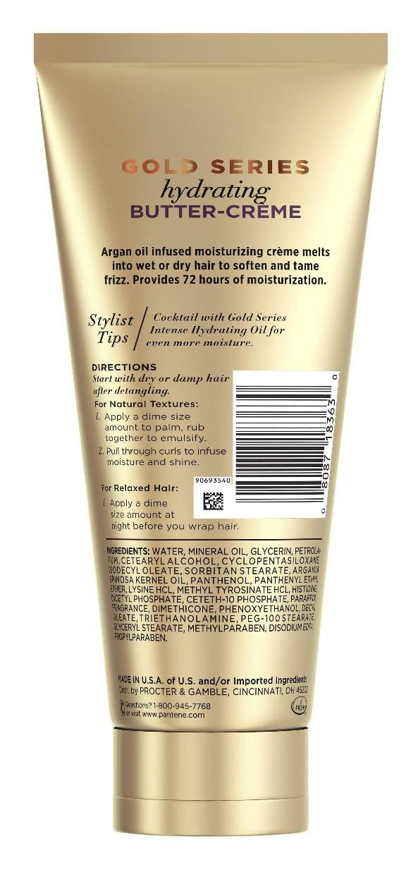 Pantene Gold Series Hydrating Butter-Creme 6.8z