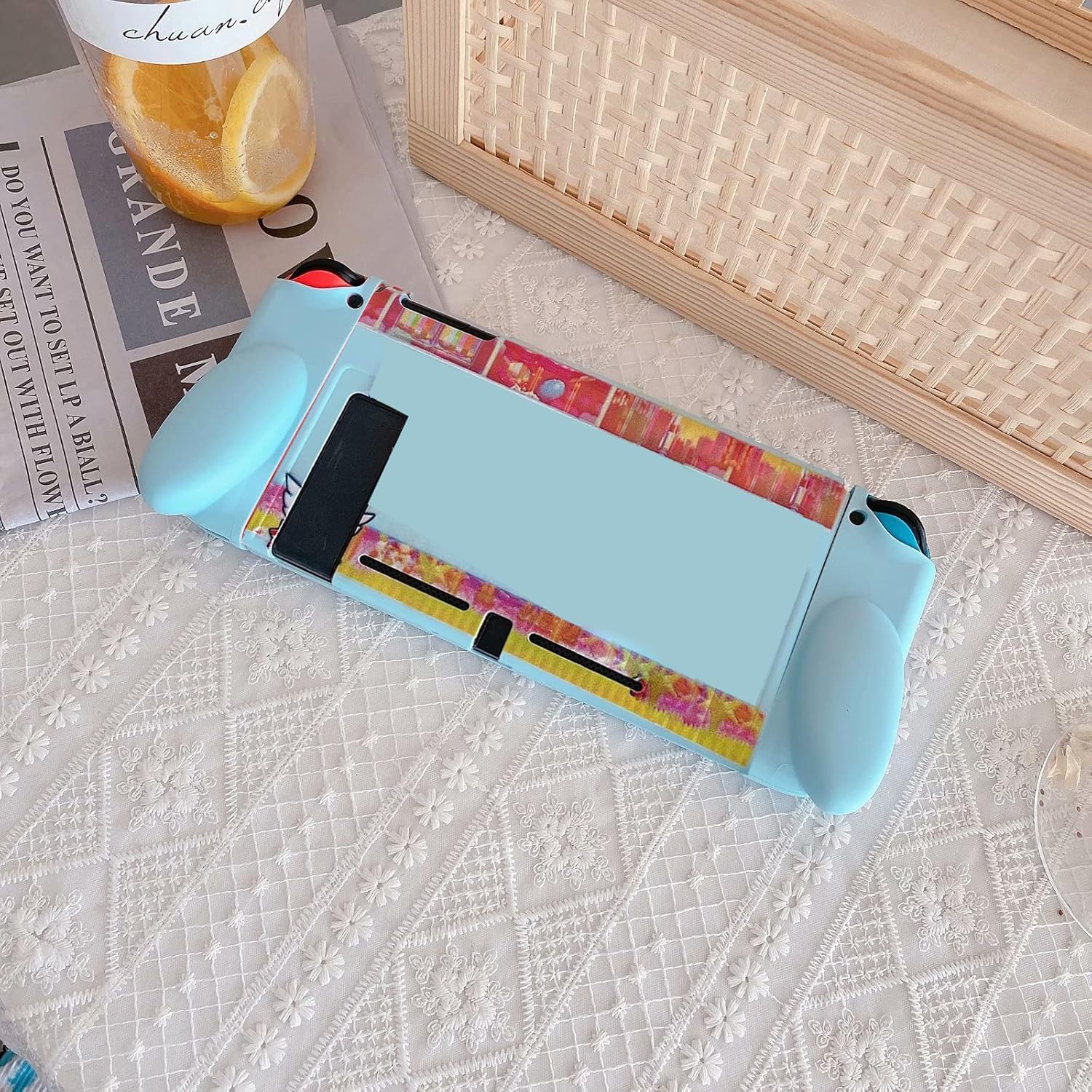 Protective Case for Switch, Cartoons Anime Cute Soft TPU Case Cover for Handheld Video Game Controller for Nintendo Switch - (Hedgehog)