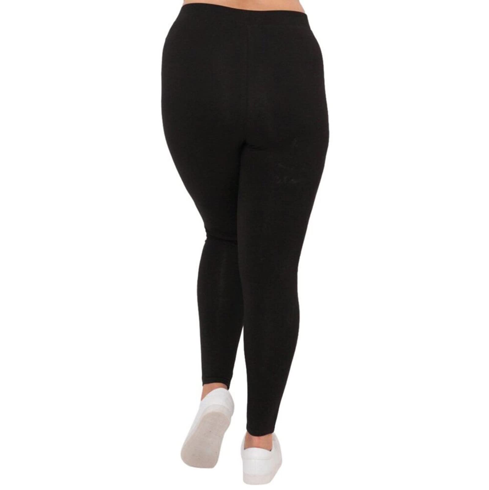 Angxiwan Leggings for Women Butt Lifting High Waisted Tummy Control Workout Leggings Plus Size Cut Out Athletic Yoga Pants Black