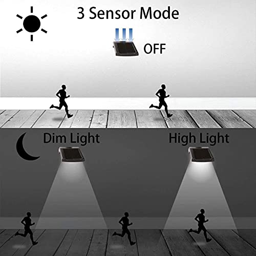 Gojiny Solar Wall Light 36 Garden Night Light LED Home Solar Wall Light Wall Mounted Outdoor Human Sensor Garden Lamp Night Lamp