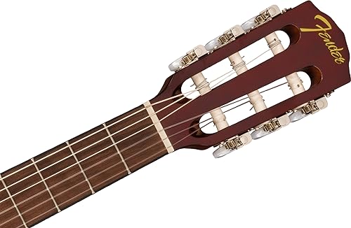 Fender Acoustic Classical Guitar, with 2-Year Warranty, Small Beginner Guitar (3/4 Size) with Nylon Strings (Easier on Fingers), Includes Guitar Bag