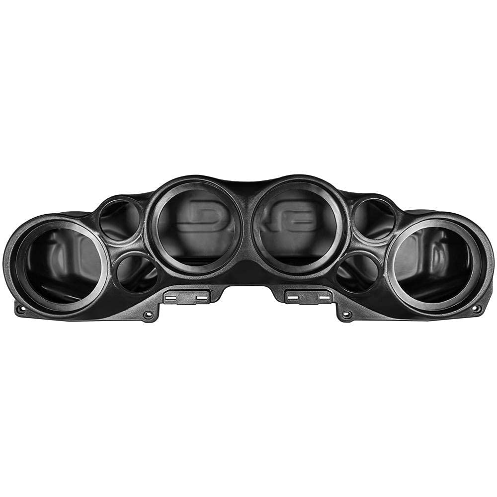 DS18 JL-SBAR Overhead Soundbar for Jeep Wrangler JL/JLU/JT 2018-2022. Fits 4 X 8 Speakers and 4 X 3.78 Tweeters, High Durable Plastic Mold Injected UV Protected, Black