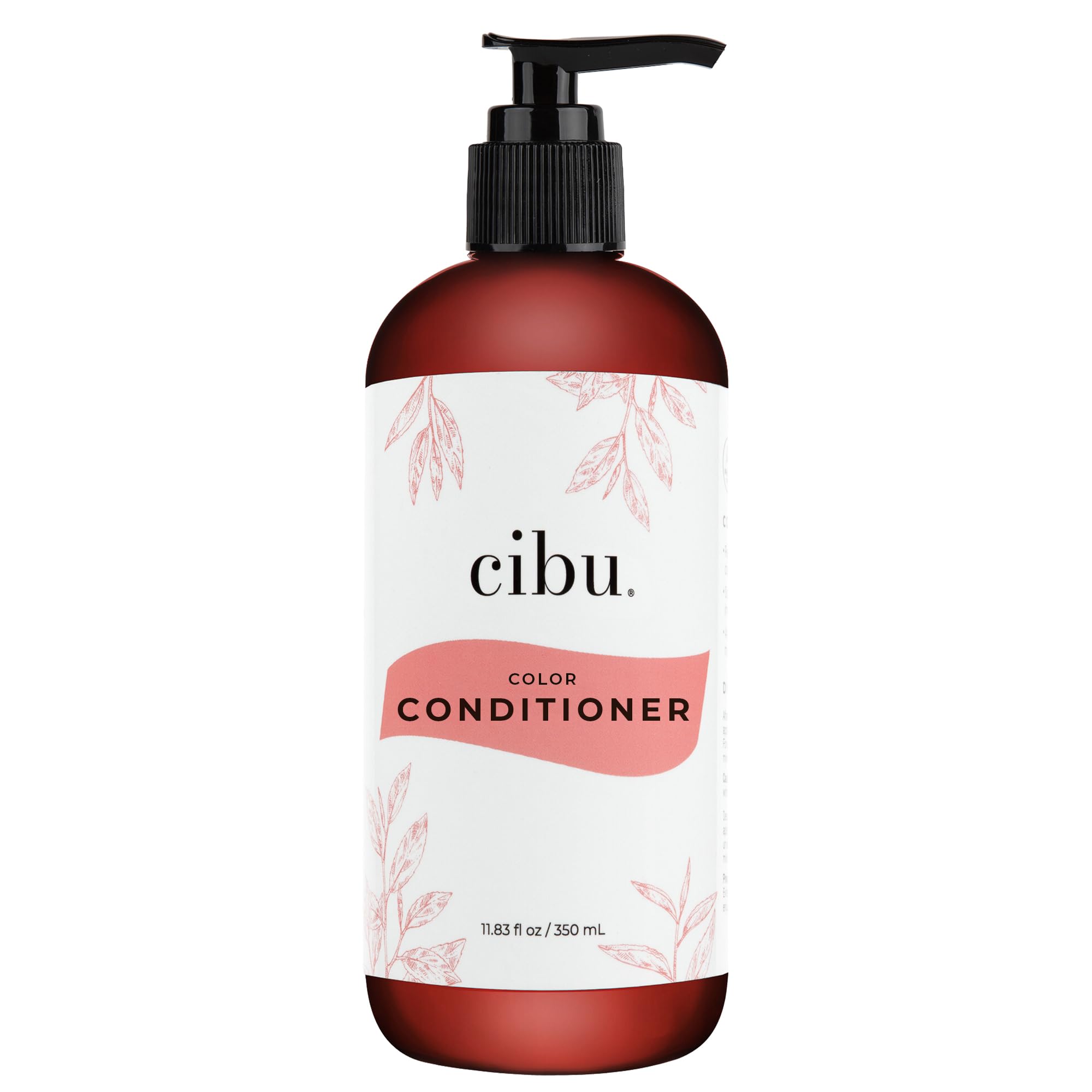 CIBU Conditioner for Dry, Color-Treated Hair, 11.83fl oz - Gently Hydrates and Strengthens, For All Hair Types Wavy, Curly - Protects Color, Conditions, Revitalizes Hair Scalp - Fresh Scent
