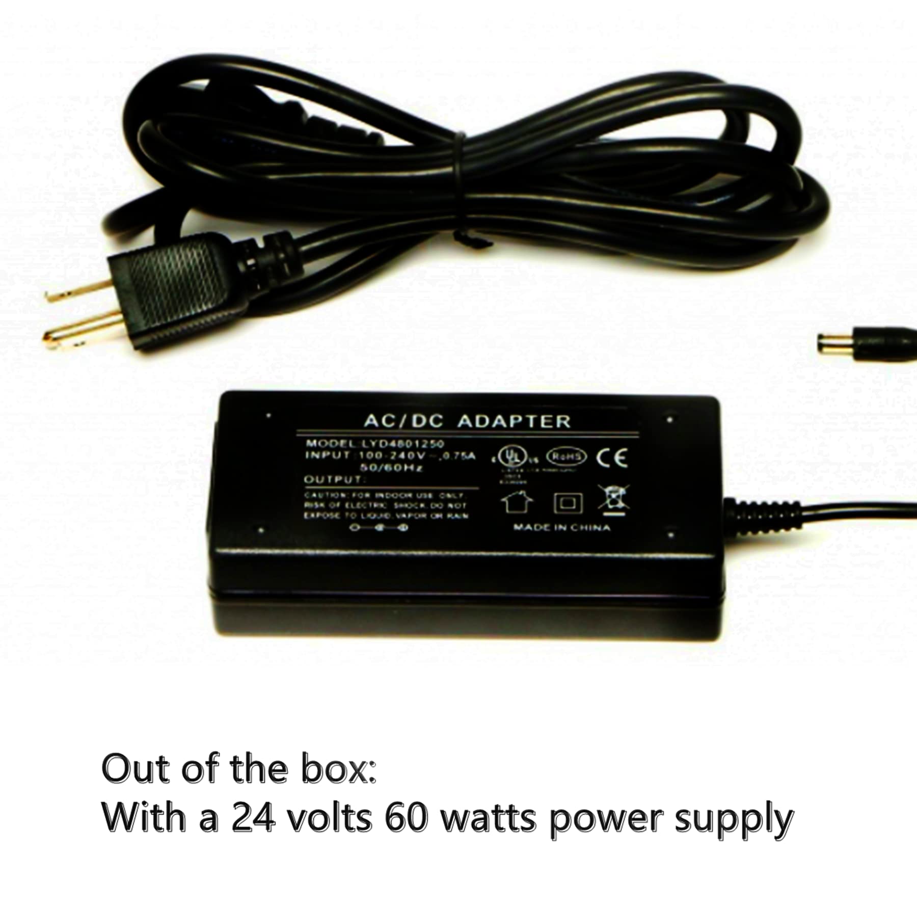 PoE Texas POE-12-24v60w | 12 Port Passive PoE Injector - Power Over Ethernet with 24 Volt 60 watt Power Supply for Ubiquiti, Mikrotik and Similar Devices
