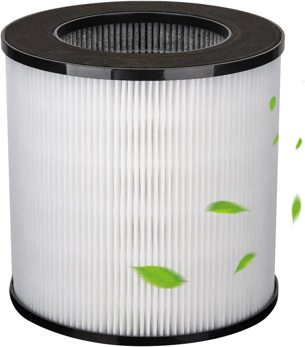 SY910 KJ150 Replacement Filter, 3-in-1 True HEPA, Nylon Filter, Compatible with SY910/KJ150/KJ910 Air Purifier.for Bedrooms, Offices, Living Rooms, and Kitchens (1)