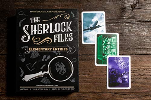 Sherlock Files: Elementary Entries, Strategy Board Games, Indie Boards & Cards