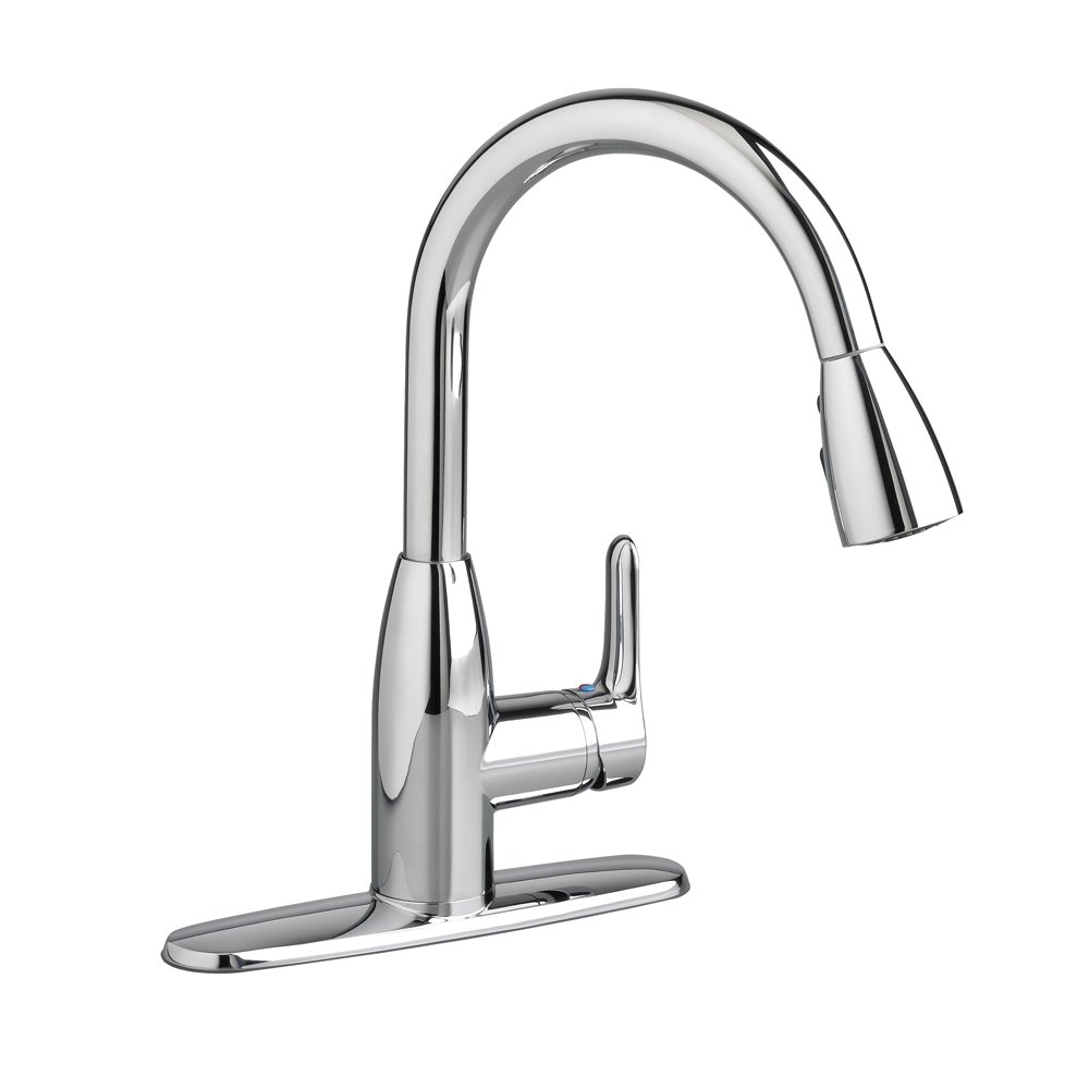 American Standard 4175300.002 Colony Soft 1 Handle High Arc Pull Down Kitchen Faucet, 1.5 GPM Polished Chrome
