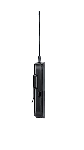 Shure BLX14R/W93 Wireless Microphone System - 14-Hour Battery Life, 300 ft Range, UHF | WL93 Lavalier Mic, Single Channel Rack Mount Receiver | H11 Band (BLX14R/W93-H11)