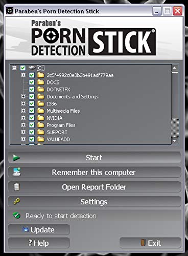 Porn Detection Stick - Scan Computers and Media for Pornographic Images & Videos