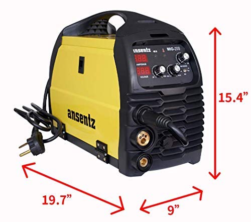 Ansentz MIG-160/200 Welding Multi-function MIG/MMA/ARC/TIG Double Voltage(110V/220V) CO2 gas & mixed gas (MIG-200)