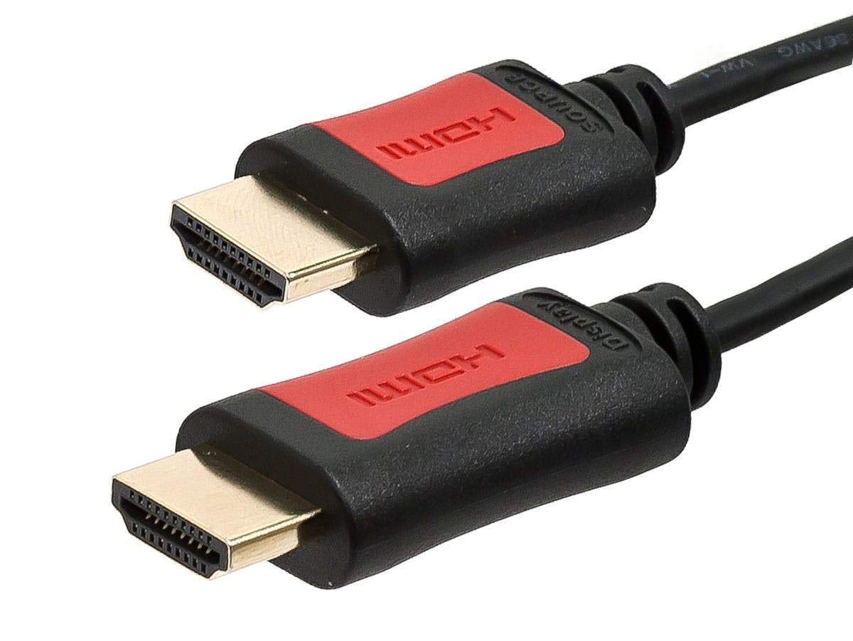 Monoprice 109169 Active Select Series High-Speed HDMI Cable 15 Feet with RedMere Technology Supports Ethernet, 3D, 4K Resolution @24Hz and Audio Return - Black