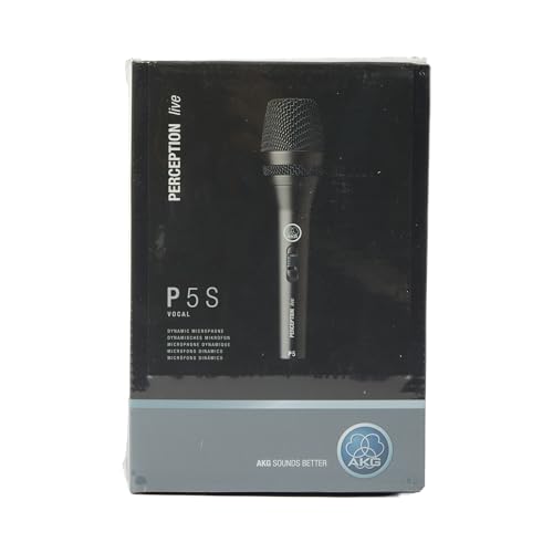 AKG Pro Audio Perception P5 High-Performance Dynamic Supercardiod Vocal Microphone,Black
