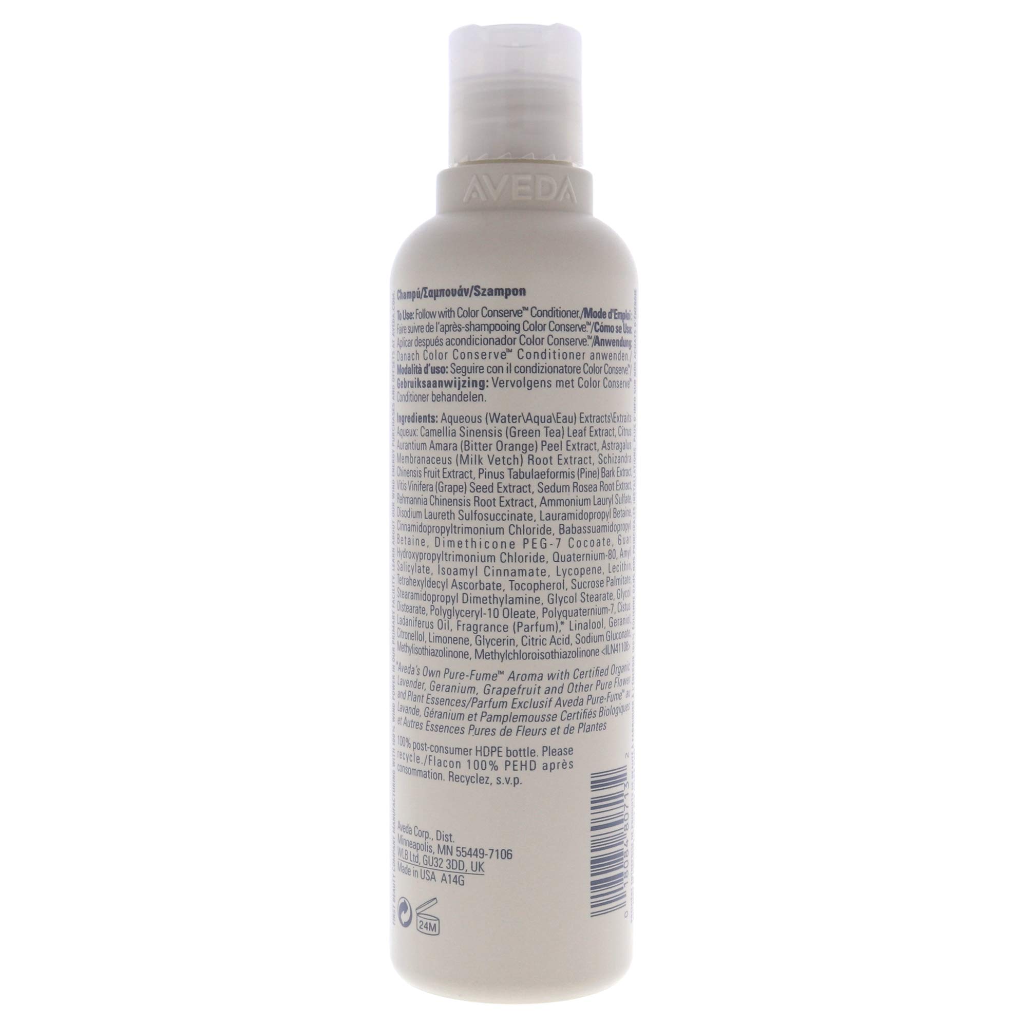 Color Conserve Shampoo by Aveda for Unisex - 8.5 oz Shampoo