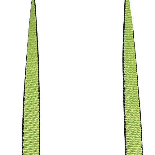 Peakworks Fall Protection Dual Self Retracting Lifeline (SRL), 2 Ladder Hooks, 7.5 ft. Length, Black/Green, V8455277-5LE