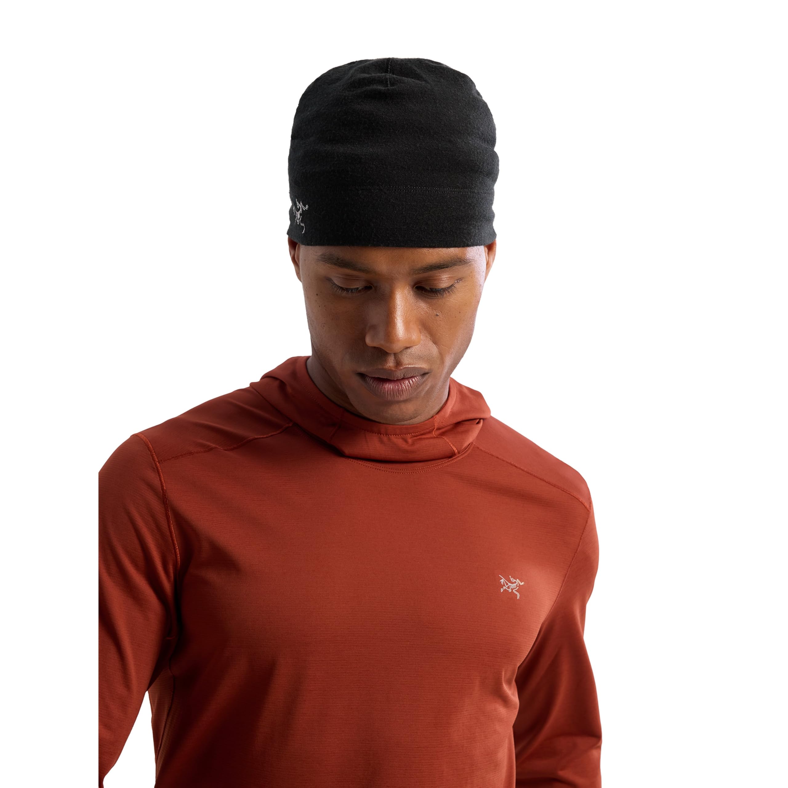 Arc'teryx Rho Lightweight Wool Toque | Streamlined Toque for Mountain Adventure - Redesign | Retreat, Large/X-Large