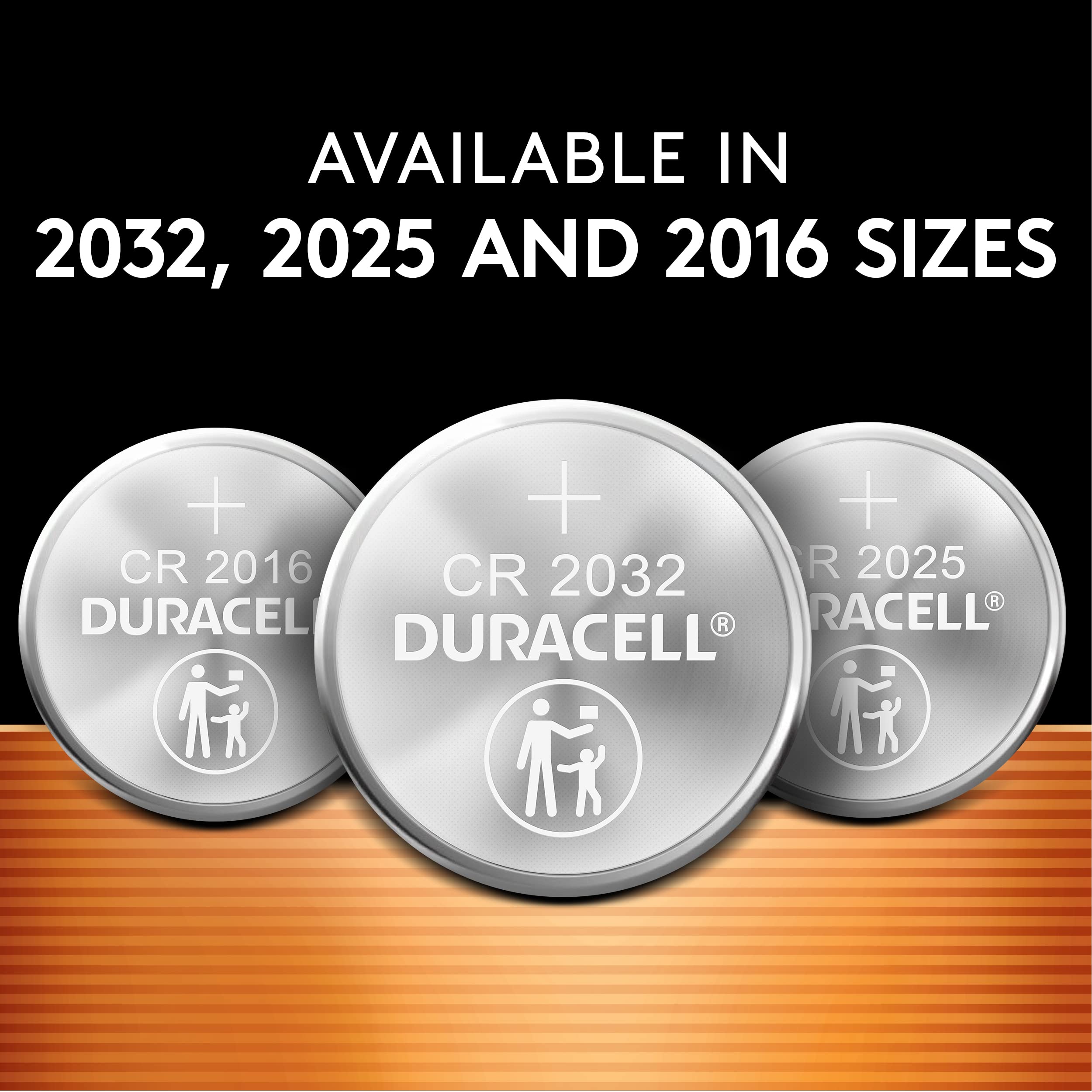 Duracell - 2032 3V Lithium Coin Battery - long lasting battery - 1 count