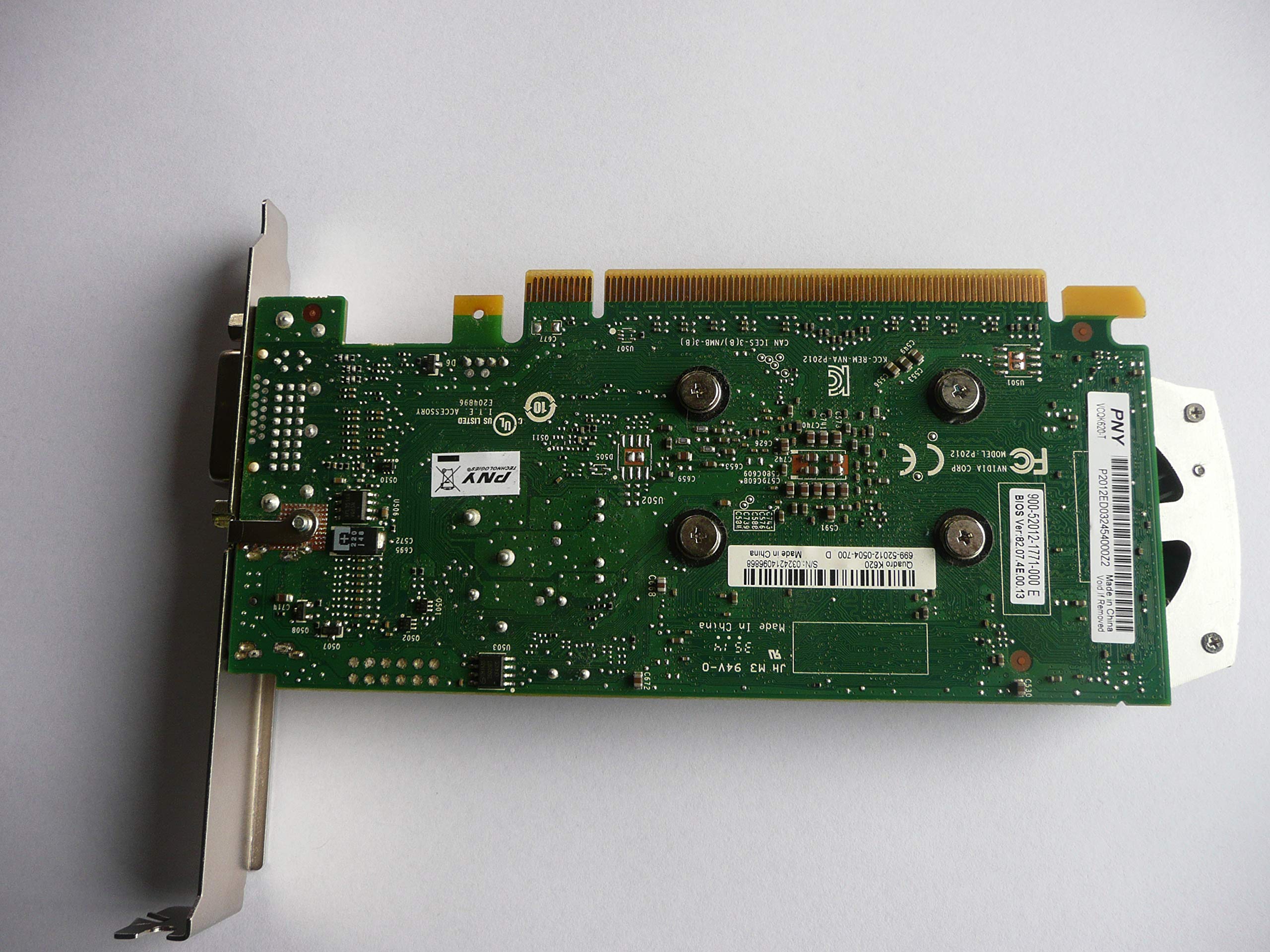 Pny - Nvidia Quadro K620 Graphics Card Quadro K620 2 Gb Ddr3 Pcie 2.0 X16 Low Profile Dvi, Displayport "Product Category: Computer Components/Video Cards & Adapters"