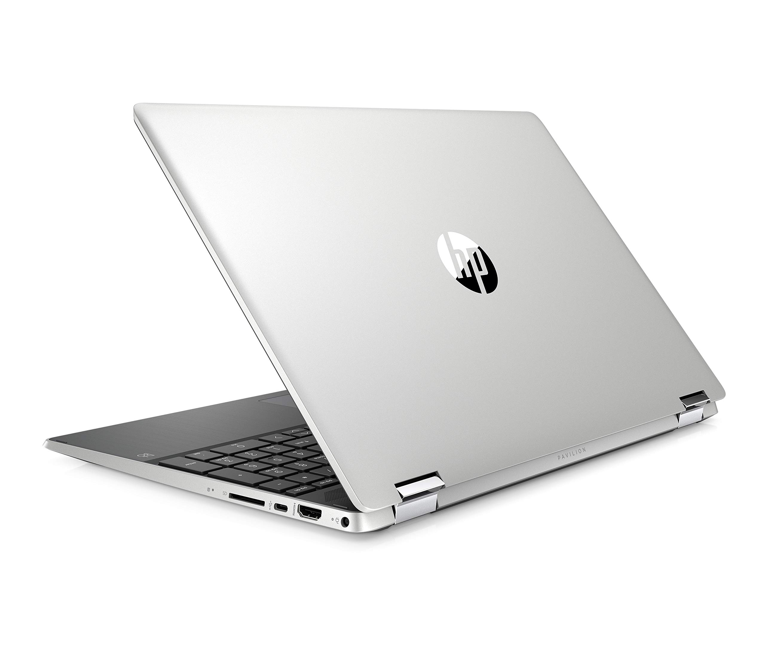 HP Pavilion X360 Convertible 15.6" HD WLED-Backlite Touch Screen 2 in 1 Laptop Intel i5-8265U up to 3.9GHz, 8G DDR4, 1TB HDD + 128G SSD, Window 10 Home, Intel UHD Graphic 620, B&O Play, HD Webcam