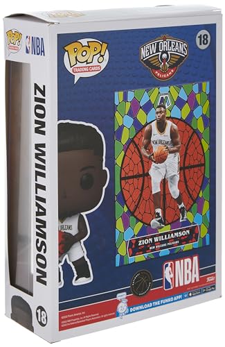 Funko Pop! Trading Cards: NBA - Zion Williamson, New Orleans Pelicans (Mosaic)