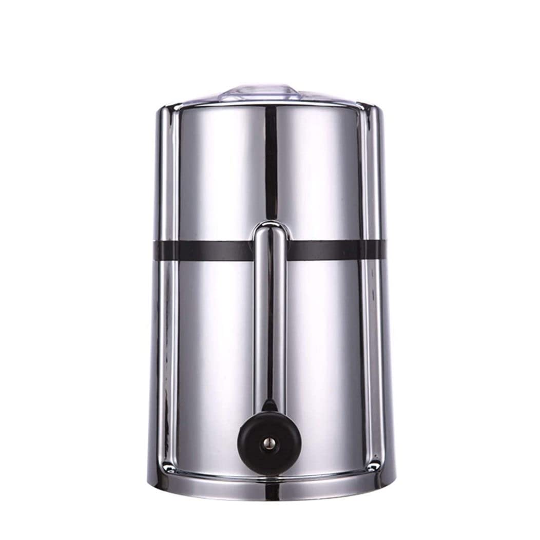 KUYYFDS Ice Maker Crushed Ice,Shaved Machine,Crushed Maker,Shaved Machine,Portable Maker,Snow Cone Maker,ice Slushie Machine,Manual Plastic Beneficial, Gray Ice Cube Makers