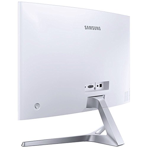New Samsung 32" Full HD Curved Screen LED TFT LCD Monitor Glossy White MagicBright FreeSync Technology Eco Saving Plus Eye Saver DisplayPort HDMI (LC32F397FWNXZA)