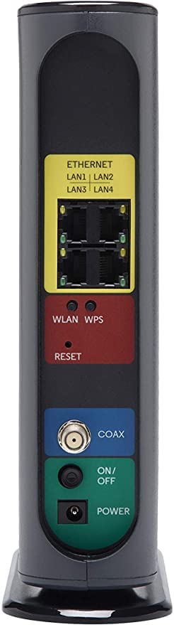 Motorola MG7550 Modem Wi-Fi Router Combo with Power Boost , Approved by Comcast Xfinity, Cox, Charter Spectrum-AC1900 Wi-Fi Speed(16x4 DOCSIS 3.0)-Renewed