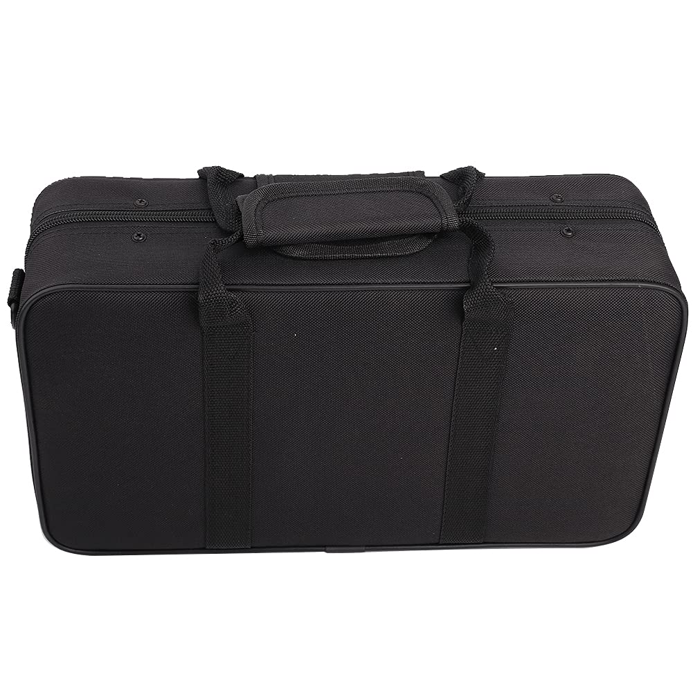 Clarinet Gig Bag Uk Sib Accessories,Clarinet Case,Water resistant Clarinet Bag Case Black Foam Padded Thickened Ox Cloth Storage Bag with Strap for Clarinet Case