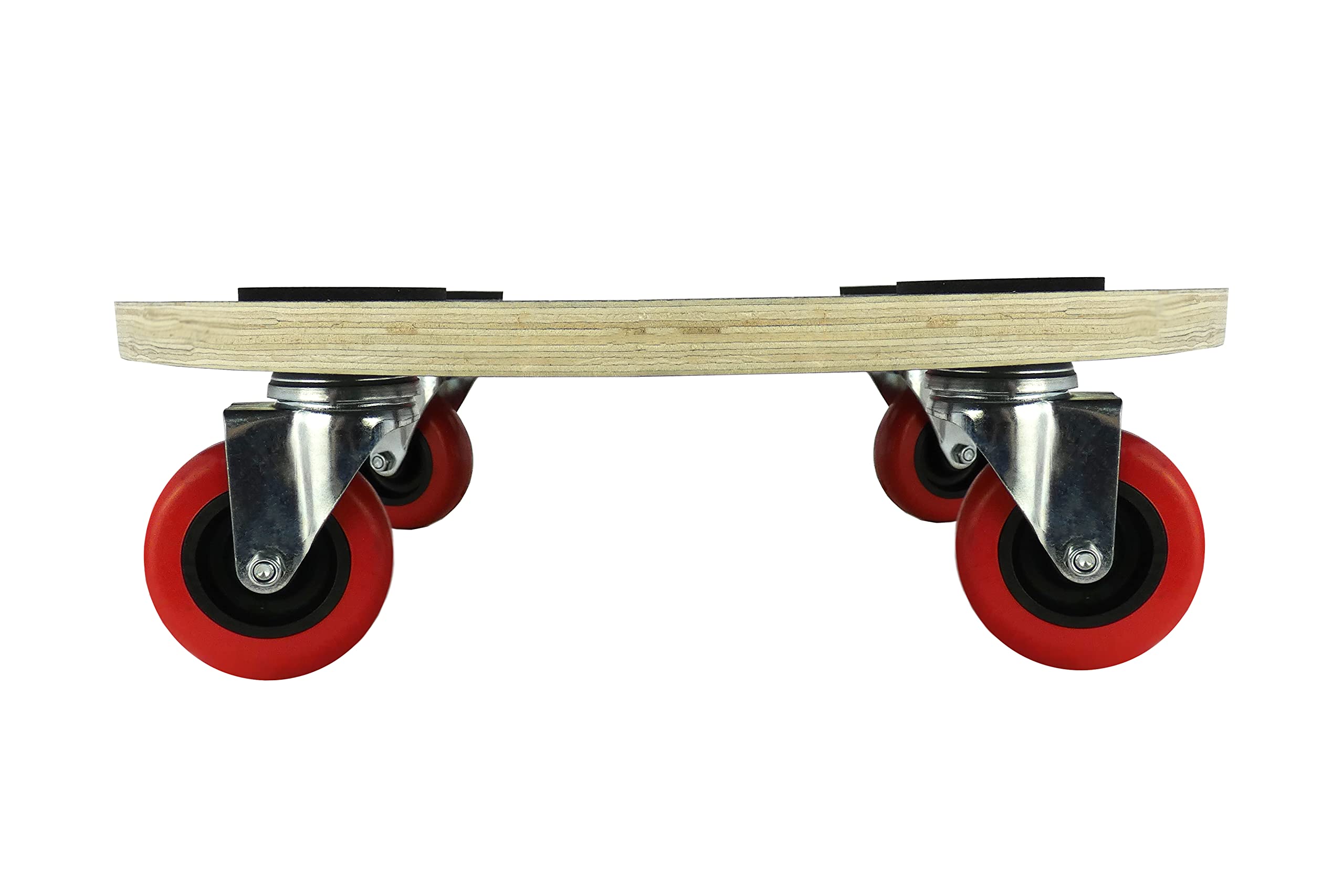 Move-It 3363 Premier 15-Inch Round Wood Platform Dolly, 530-lb Load Rating
