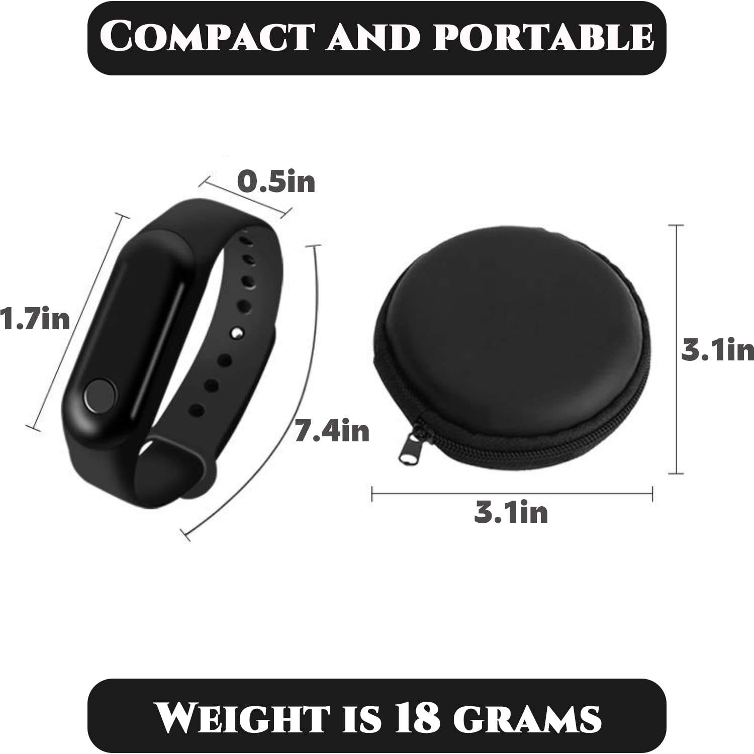 Anti-Static Wristbands, Anti-Static Cordless Wristbands Automatic Static Removal Bracelets Human Body in Winter Adjustable Smiley Face Display Function Sports Anti-Static Static Silicone Wristbands