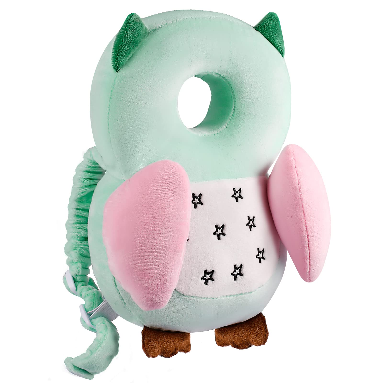 Baby Walkers Protective Toddler Adjustable Baby Head Protection Safety Pad Backpack Wear for Crawling SH-bp-owl_US