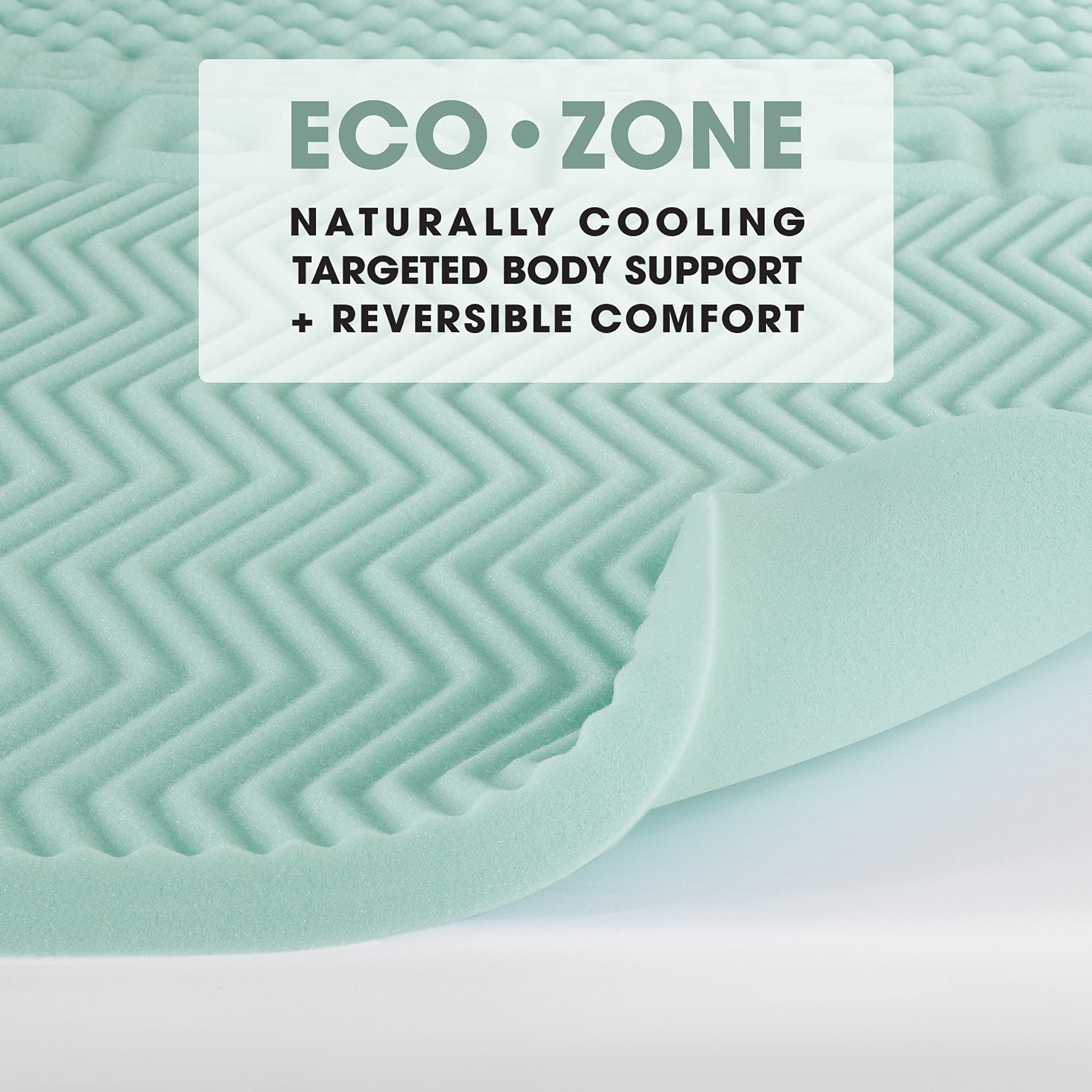 Dream Serenity EcoZone 1.5" Memory Foam Mattress Topper King