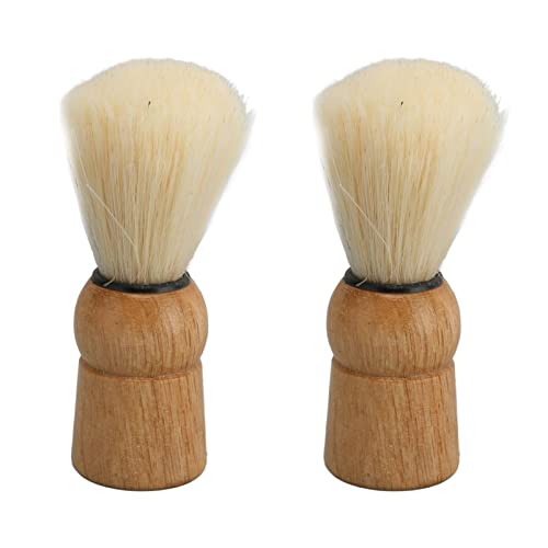 Beard Shave Brush Shaving Brush, Synthetic Shaving Shaving Brushes Professional Design for Mens Shaving Synthetic Shaving Tool That Can Be Used with Razors Straight Handle Shavers