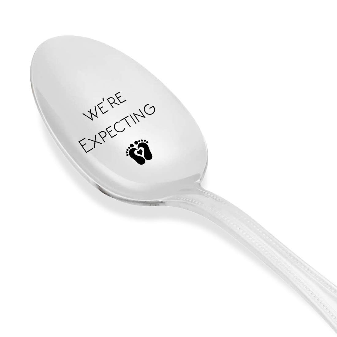 Pregnancy Announcement We're Expecting Spoon baby announcement sign You're Going to be a Daddy,Baby arrival sign - Spoon Gift