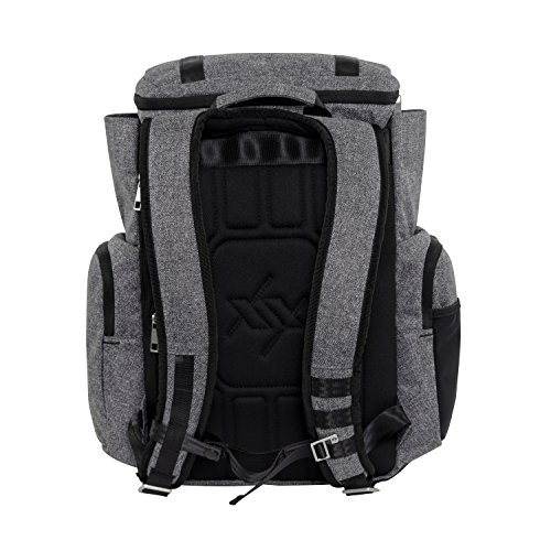 JuJuBe Hatch Durable Traveler/Diaper Dad Bag, XY Collection - Gray Matter