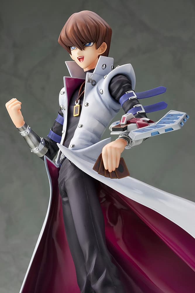 Kotobukiya Yu-Gi-Oh!: Seto Kaiba (Duel with Destiny) ARTFX J Statue, Multicolor