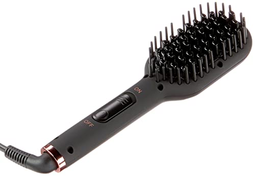 amika polished perfection mini straightening brush