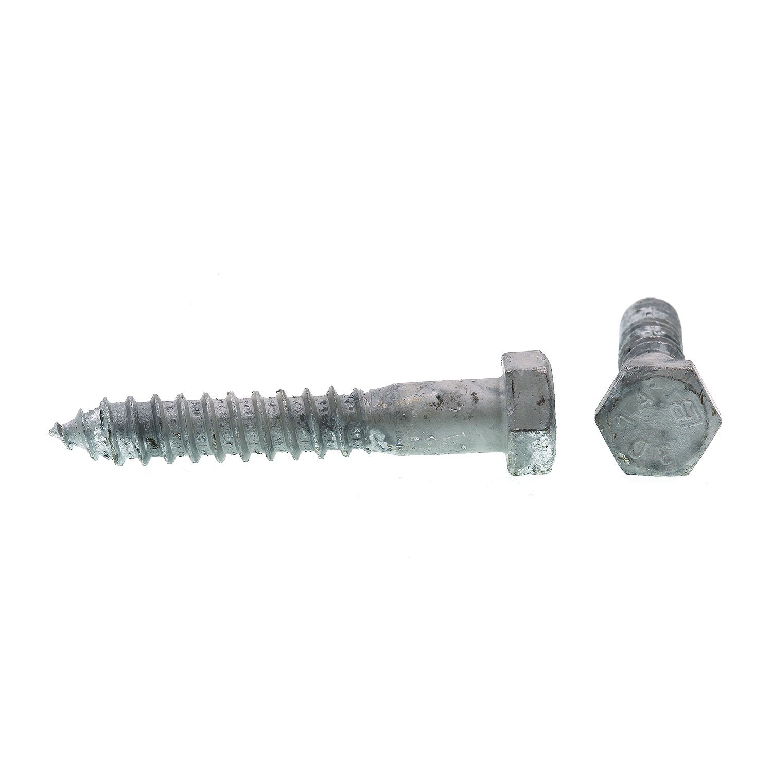 Prime-Line 9056883 Hex Lag Screws, 1/2 In. X 3 In., A307 Grade A Hot Dip Galvanized Steel (25 Pack)