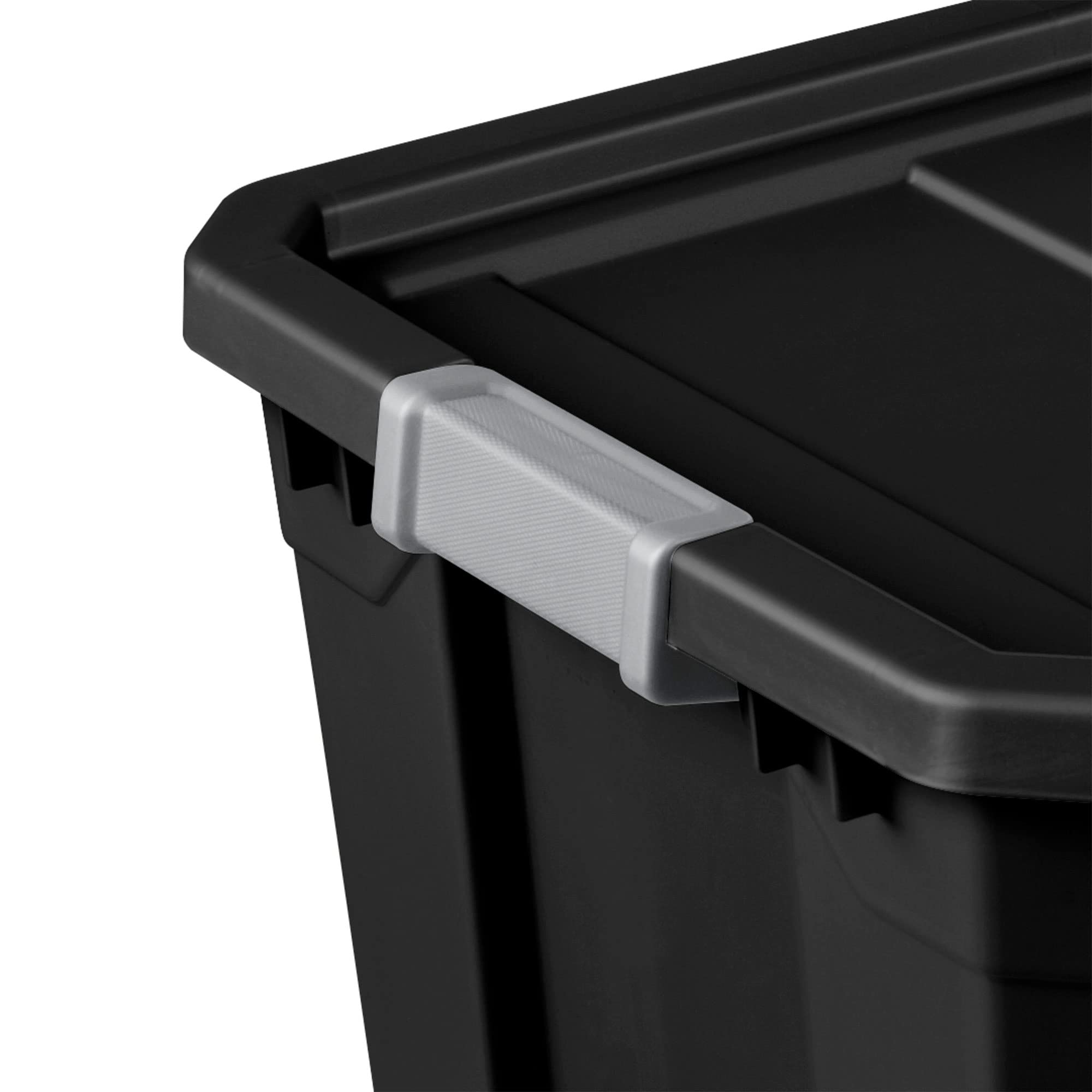 Sterilite Tote Stacker Black 27GA 14889004