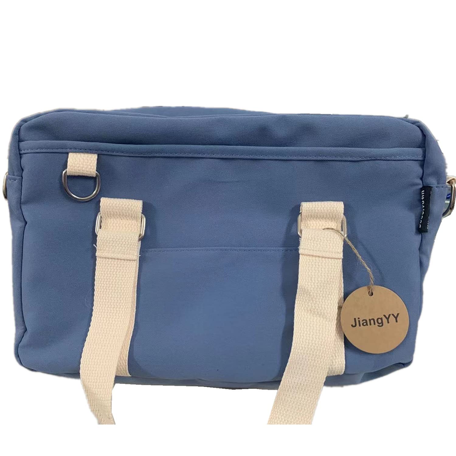 Small Japanese JK Uniform Shoulder Bag Handbag Girl Cosplay Bag (Blue)