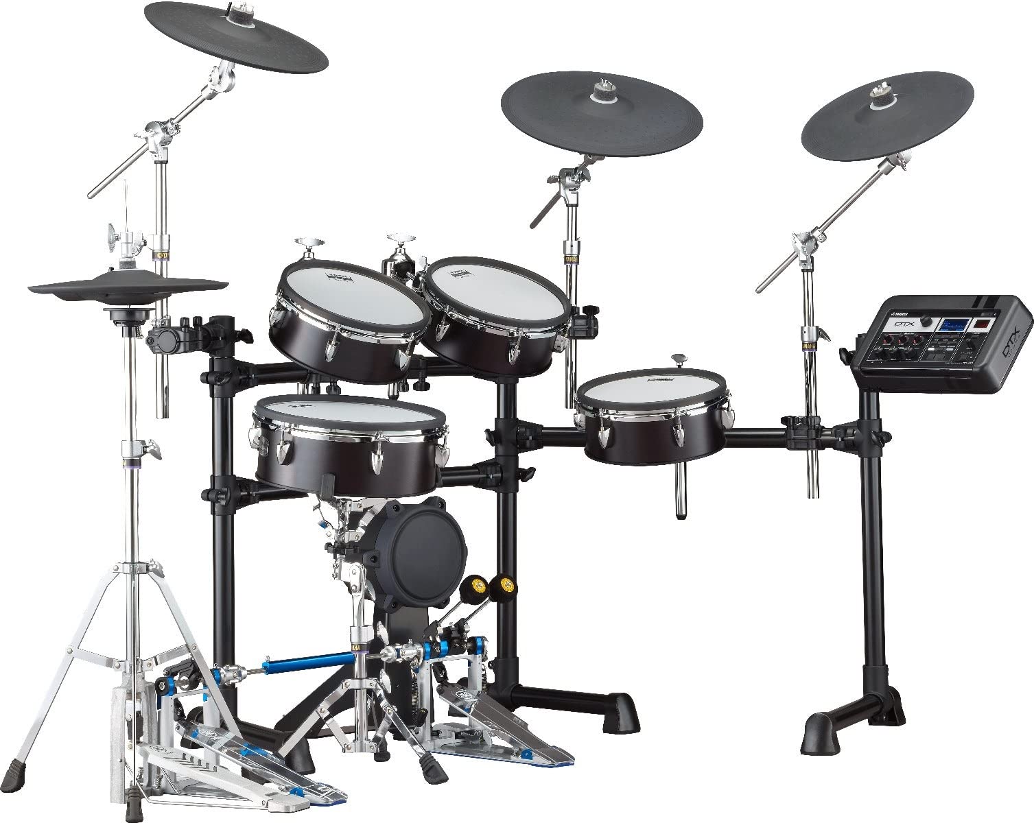 Yamaha DTX8K-M Electronic Drum Set w/Mesh Pads, Black Forest