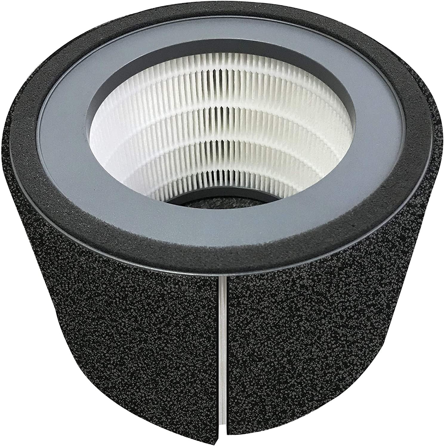 Crane Accessories Tower Air Purifier with True HEPA Filter,Black, 1 Count