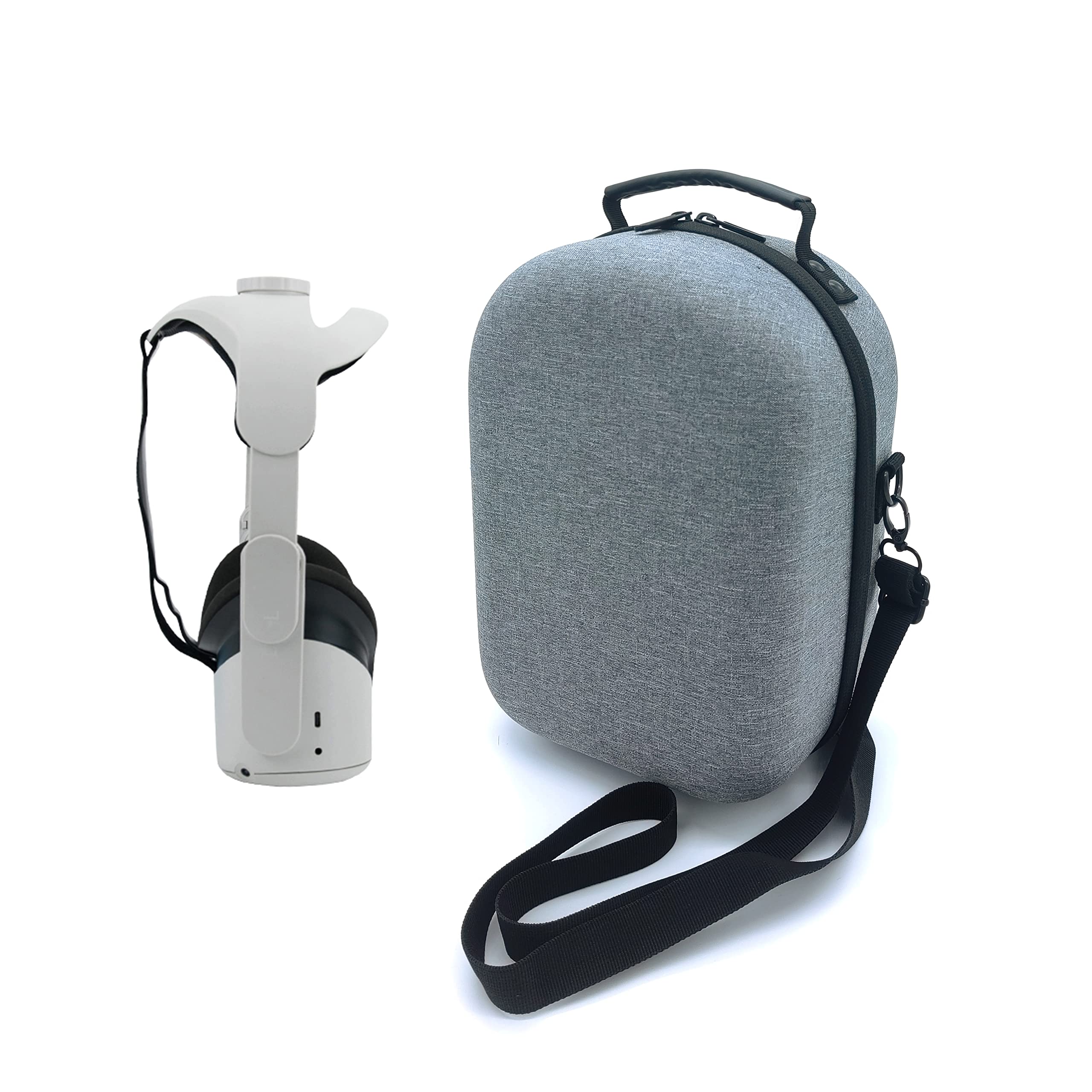 AOLDHYY subeirey for Oculus Quest 2 Case, VR Gaming Headset and Touch Controllers Quest 2 Accessories Hard Carrying Bag, Virtual Reality Headset Storage Bag Suitable for Travel and Home Storage.