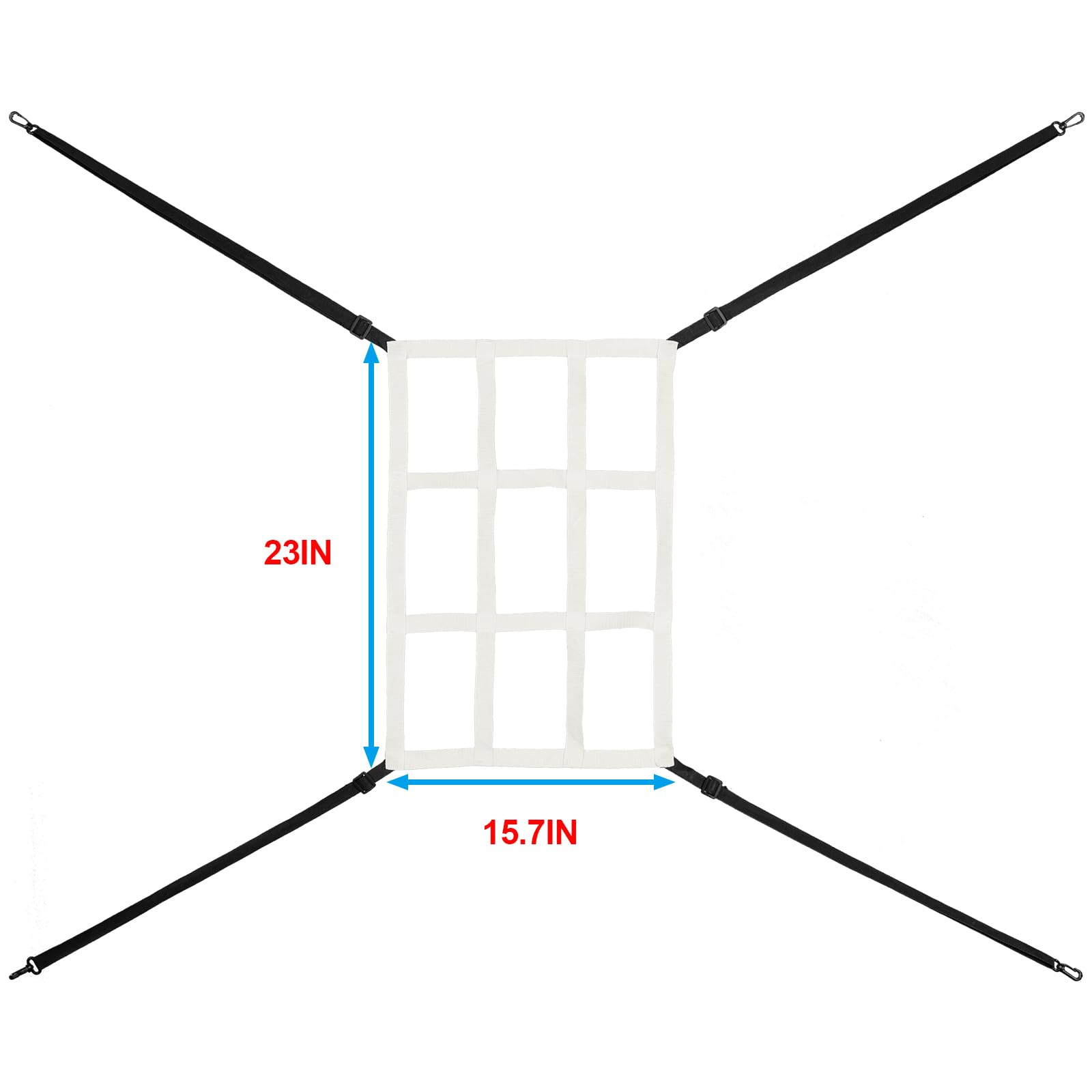 AOLIGEIJS Baseball Net Adjustable Strike Zone Target… (Strike Zone Pro, White)