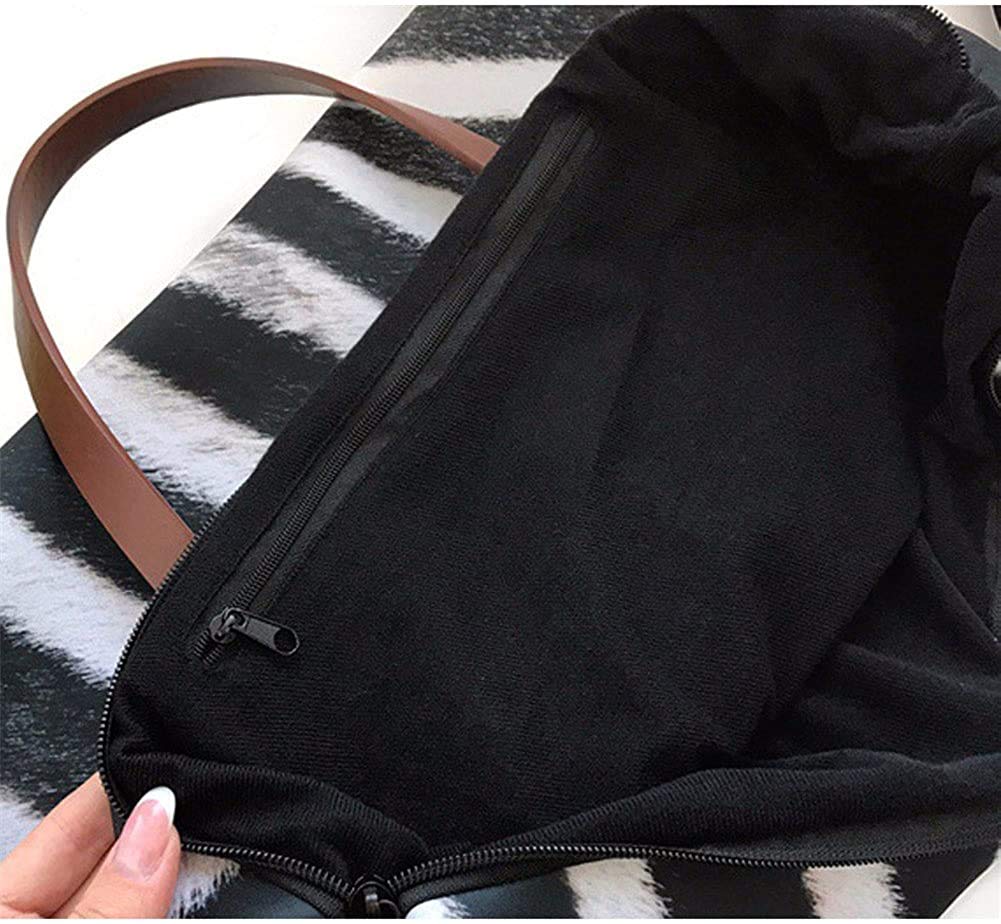 FKELYI Green Palm Leaves Design Womens Top-Handle Bag with Cluth Long Wallets Money Bag Set of 2 Packs