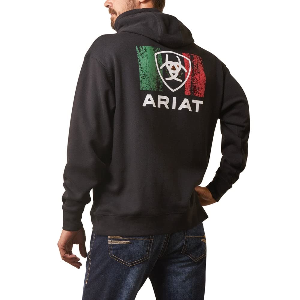 Ariat Male Ariat Shield Mexico Hoodie Black X-Large