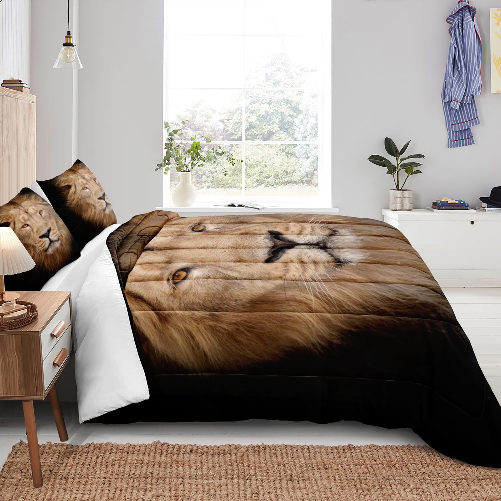 Bedorm Halloween Themed Bedding Sets Funny Pumpkin Comforter Set Cute Pumpkin Ghost Catoon Printed Boys Girls Halloween Bedroom Decor Queen Comforter Set