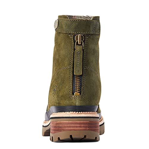 Ariat Womens Leighton Waterproof Olive Night 8.5