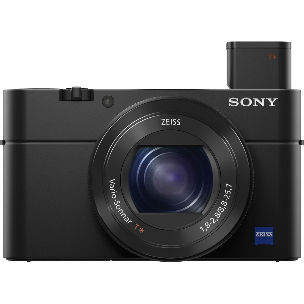 Sony Cyber-Shot DSC-RX100 IV Camera DSCRX100M4/B with Soft Bag, Tripod, 2X Extra Batteries, LED Light, 2X 64GB Memory Card, Card Reader, Plus Essential Accessories