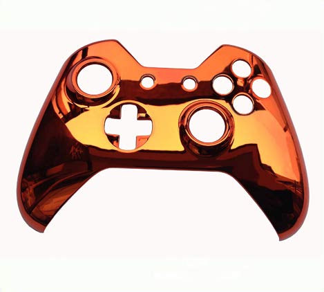 EGME Front Shell Faceplate Top Case Cover Replacement for Xbox One Controller Color -Gold